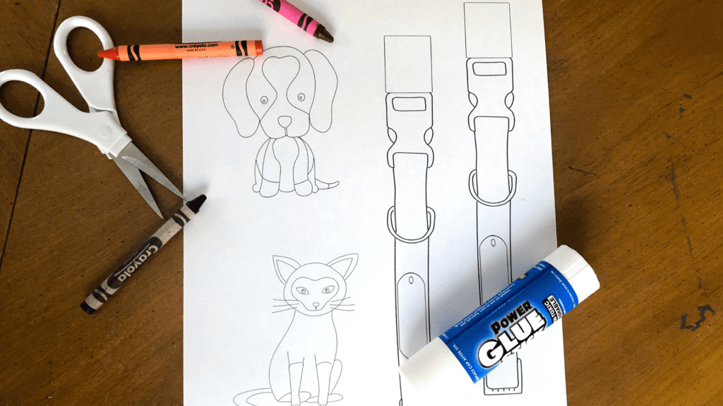 Easy Craft for Kids: Cat and Dog Bookmark - Yowie World